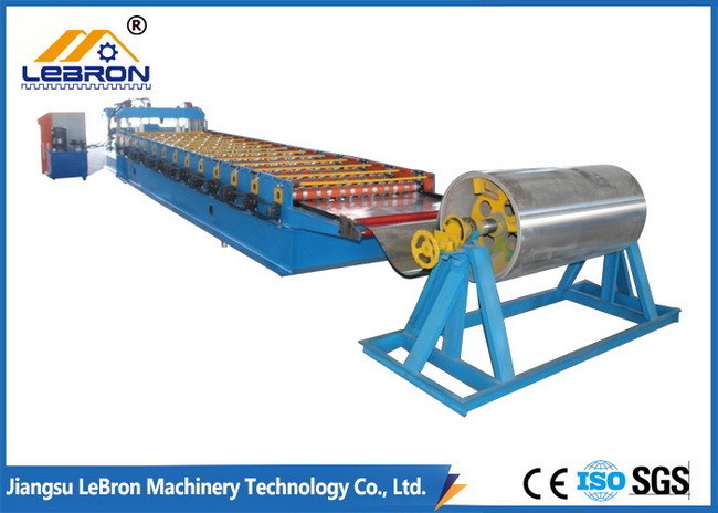 Easy Operation Corrugated Steel Rolling Machine PLC System Automatic Type