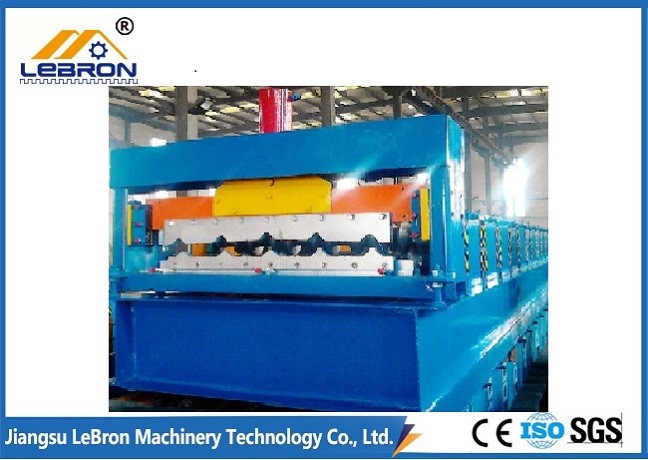 Full Automation Corrugated Sheet Roll Forming Machine 5.5kW With 13 ...